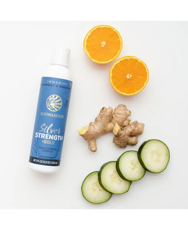 SUNWARRIOR Silver Strength + Gold Fulvic Mineral Complex