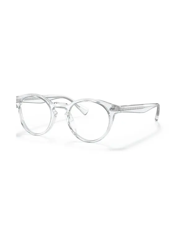 Oliver Spencer Romare Round Frame Eyeglasses - Crystal