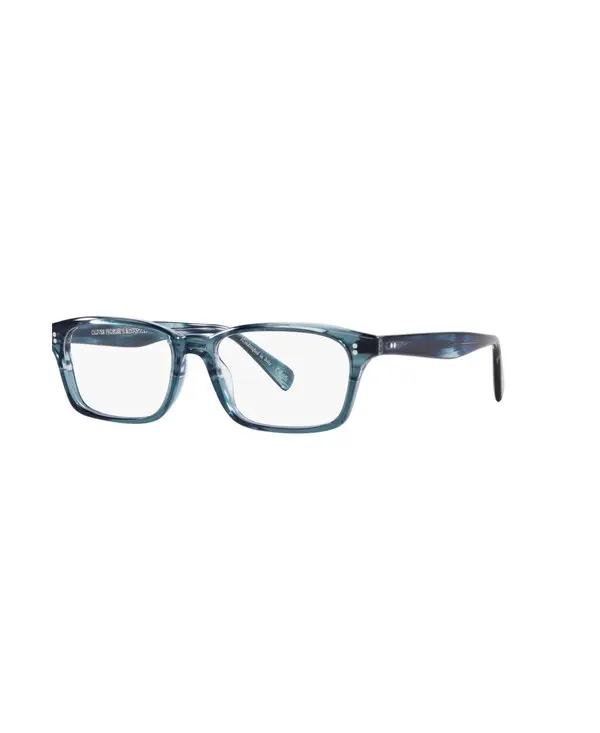 Oliver Spencer Edelson Eyeglasses - Dark Blue Smoke