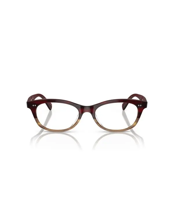 Oliver Spencer Dezerai Eyeglasses - Red Tortoise Gradient