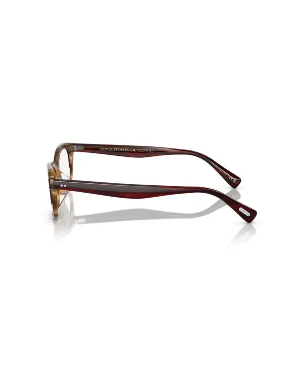 Oliver Spencer Dezerai Eyeglasses - Red Tortoise Gradient