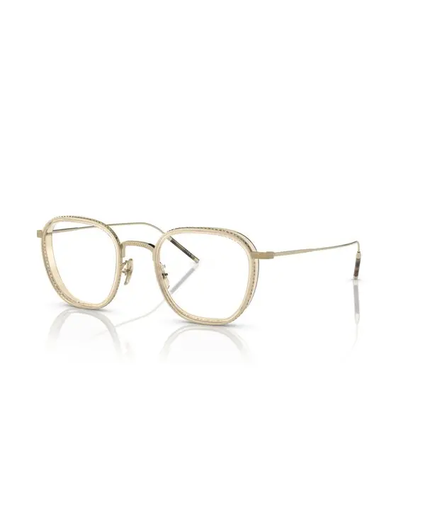 Oliver Spencer Tk-9 Eyeglasses - Gold,buff