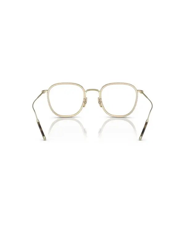 Oliver Spencer Tk-9 Eyeglasses - Gold,buff