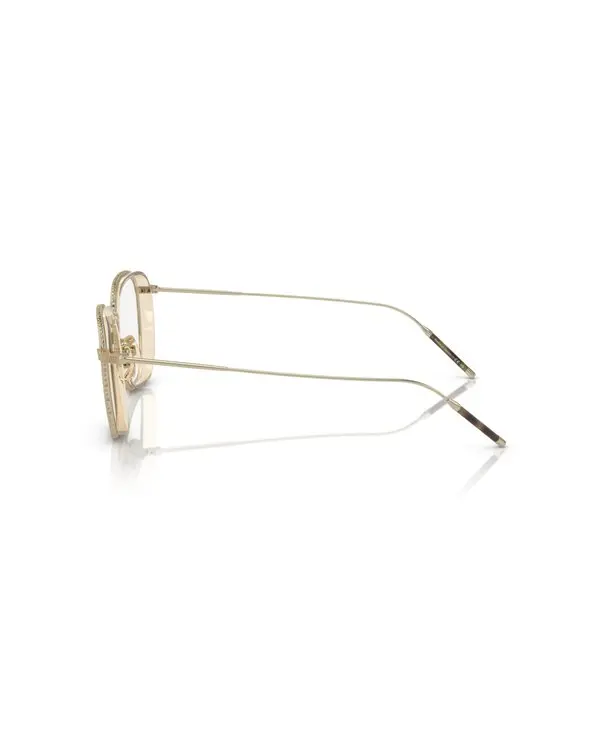 Oliver Spencer Tk-9 Eyeglasses - Gold,buff