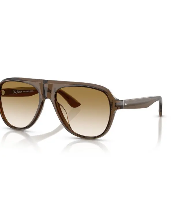 Oliver Spencer Pilot Eyeglasses - Espresso