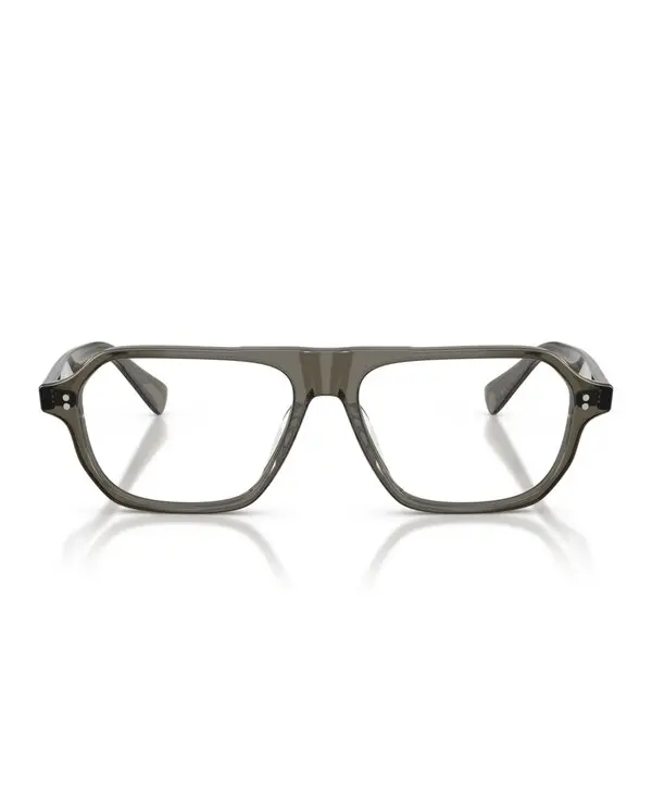 Oliver Spencer Remment Irregular Eyeglasses - Inkwell