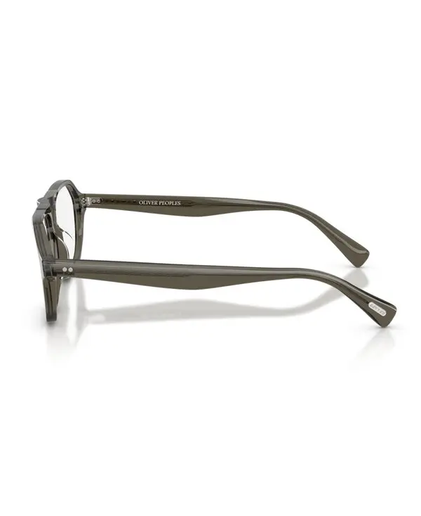 Oliver Spencer Remment Irregular Eyeglasses - Inkwell