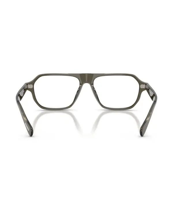 Oliver Spencer Remment Irregular Eyeglasses - Inkwell