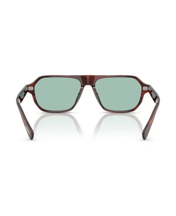 Oliver Spencer Remment Irregular Eyeglasses - Morado Tortoise