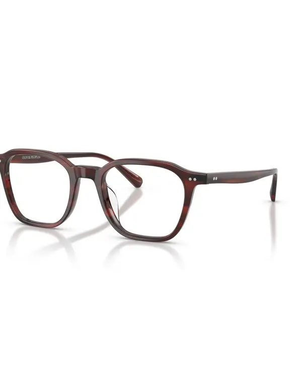 Oliver Spencer Square Eyeglasses - Morado Tortoise