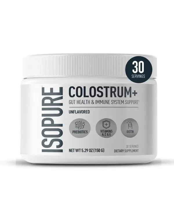 ISOPURE Colostrum + Gut Health & Immune System Support