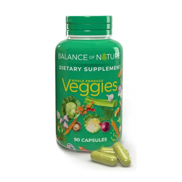 BALANCE OF NATURE Veggies Whole Food Supplement With Superfood Vegtables - No Color