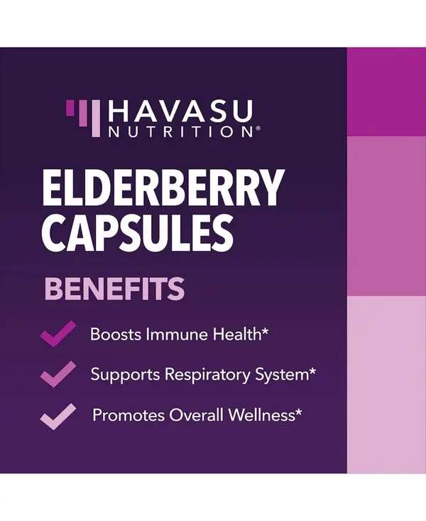 HAVASU NUTRITION Elderberry Vitamins