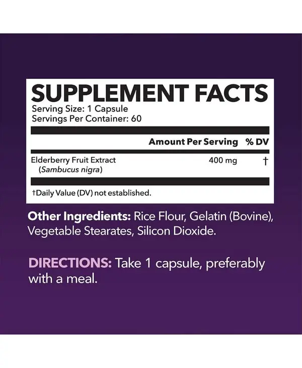 HAVASU NUTRITION Elderberry Vitamins