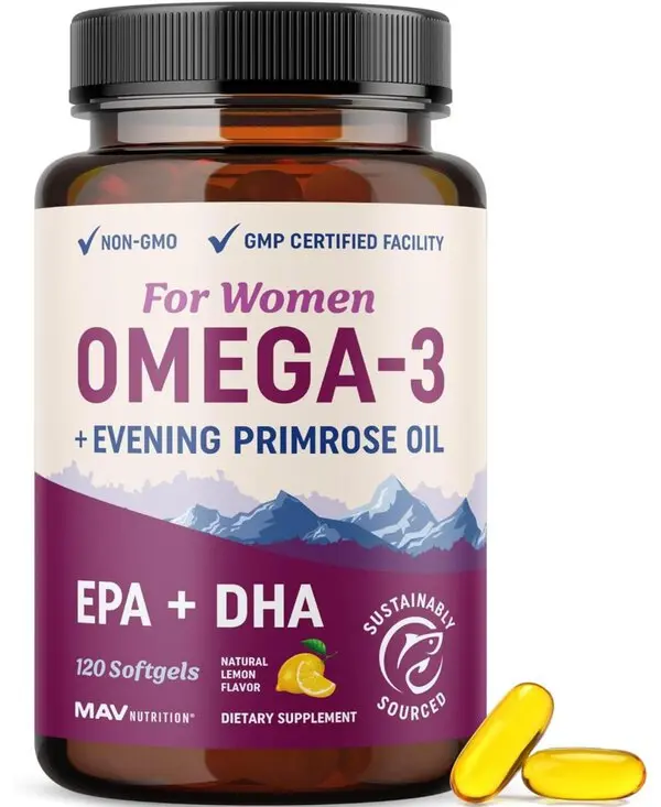 MAV NUTRITION Omega 3 For Softgels - No Color