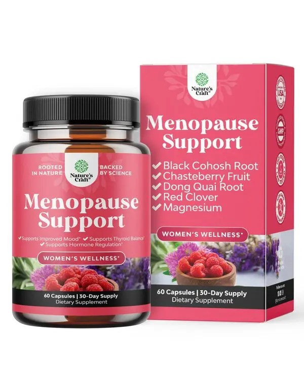 NATURE'S CRAFT Menopause Support Capsules - No Color