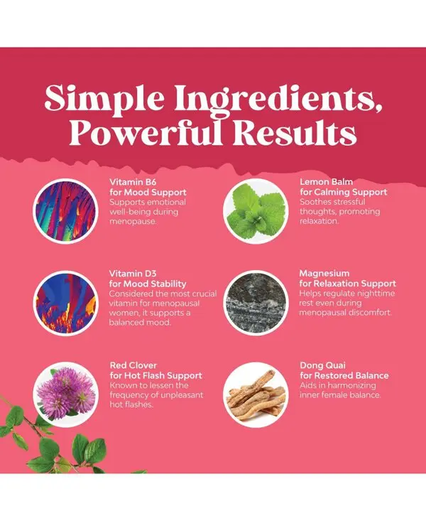 NATURE'S CRAFT Menopause Support Capsules