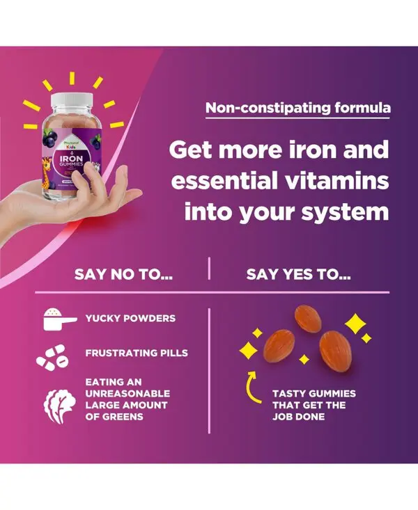 PHYTORAL Adult Iron Vitamin Gummies