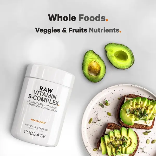 CODEAGE Raw Vitamin B-complex Supplement
