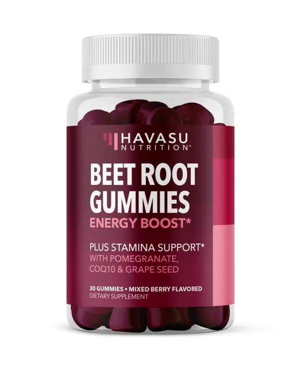 HAVASU NUTRITION Beet Root Gummies - No Color
