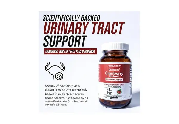 TRIQUETRA HEALTH Craneaze Urinary Tract Support Supplement