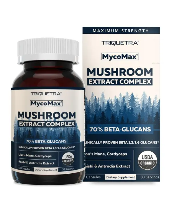 TRIQUETRA HEALTH Mycomax Mushroom Complex Capsules