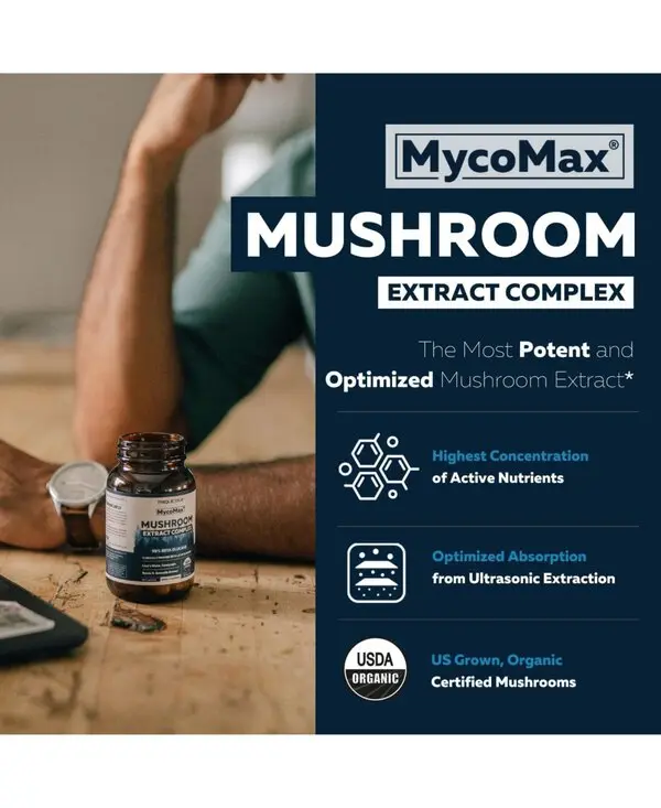 TRIQUETRA HEALTH Mycomax Mushroom Complex Capsules