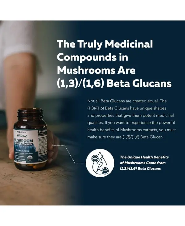TRIQUETRA HEALTH Mycomax Mushroom Complex Capsules