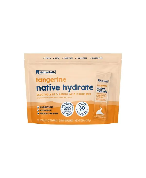 NATIVEPATH Native Hydrate Stick Packs - White