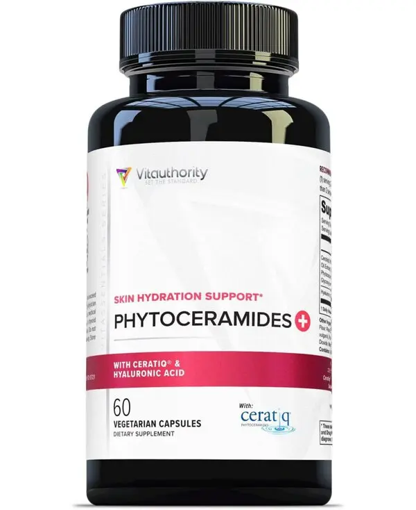 VITAUTHORITY Phytoceramides Skin Hydration Support Capsules - Capsule Is Clear