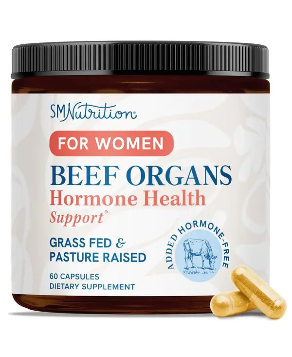 SMNUTRITION Beef Organ Supplement For - No Color