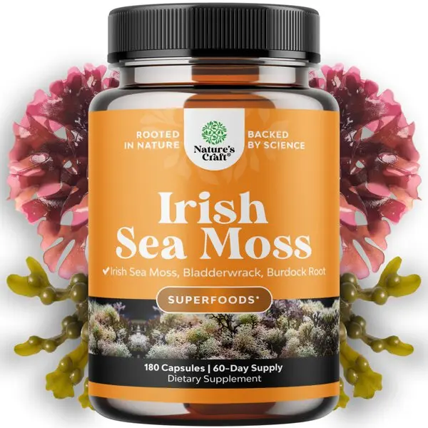 NATURE'S CRAFT Irish Sea Moss Capsules