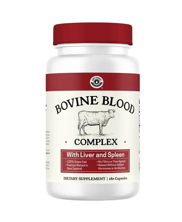 LEFT COAST PERFORMANCE Bovine Blood Capsules - No Color