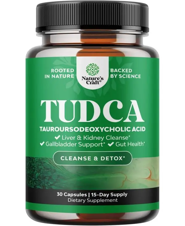 NATURE'S CRAFT Tudca Capsules - No Color