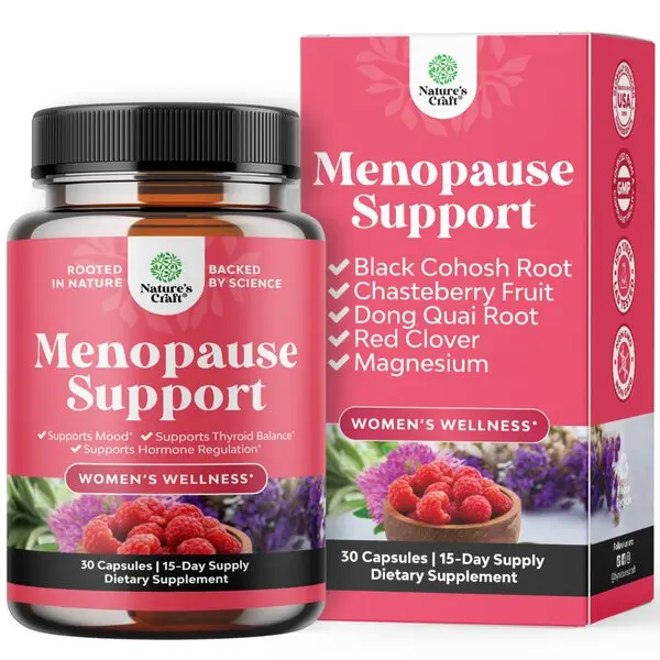 NATURE'S CRAFT Menopause Support Capsules - No Color