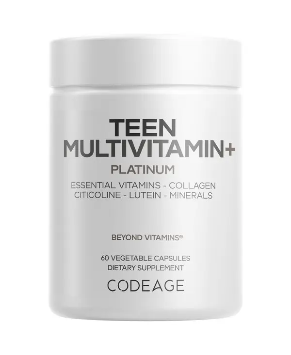 CODEAGE Teen Multivitamin+ Platinum Supplement - No Color