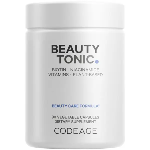 CODEAGE Biotin Supplement With Vitamin C - White