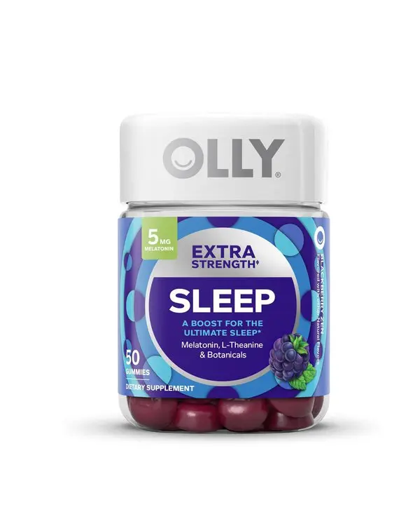 OLLY Extra Strength Sleep Gummies Blackberry - No Color