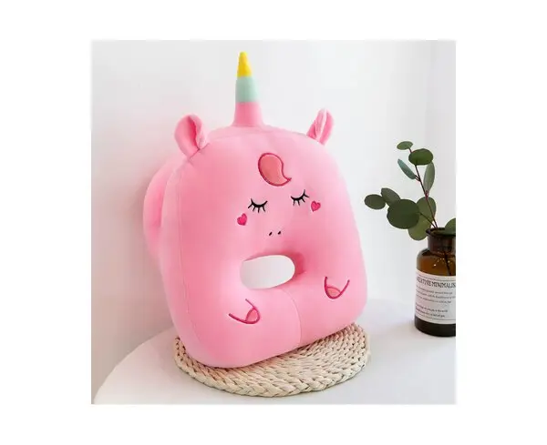 3P EXPERTS Cute Travel Animal Nap Pillow - Pink