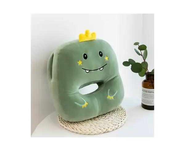 3P EXPERTS Cute Travel Animal Nap Pillow - Green