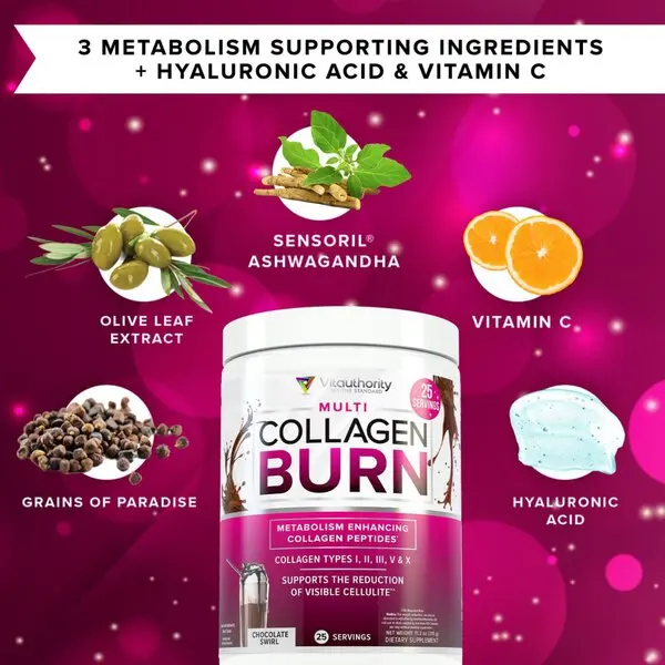 VITAUTHORITY Multi Collagen Burn Capsules
