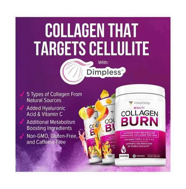 VITAUTHORITY Multi Collagen Burn Capsules