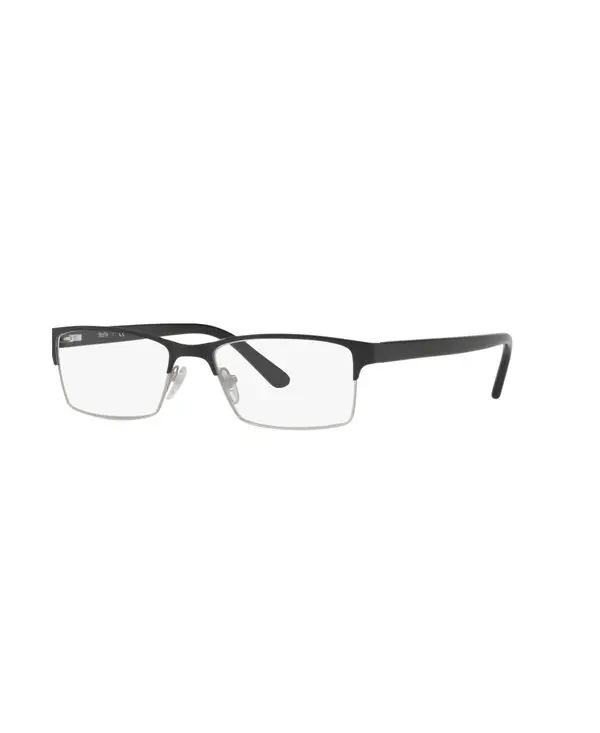 SFEROFLEX Rectangle Eyeglasses - Black