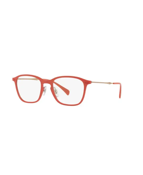 Ray-ban Square Frame Eyeglasses - Red