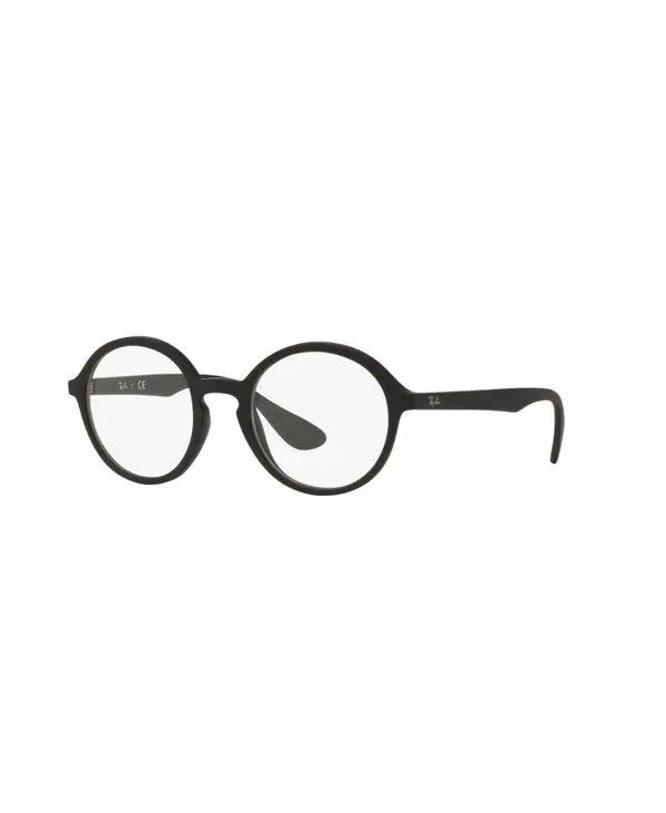 Ray-ban Round Eyeglasses - Rubber Black