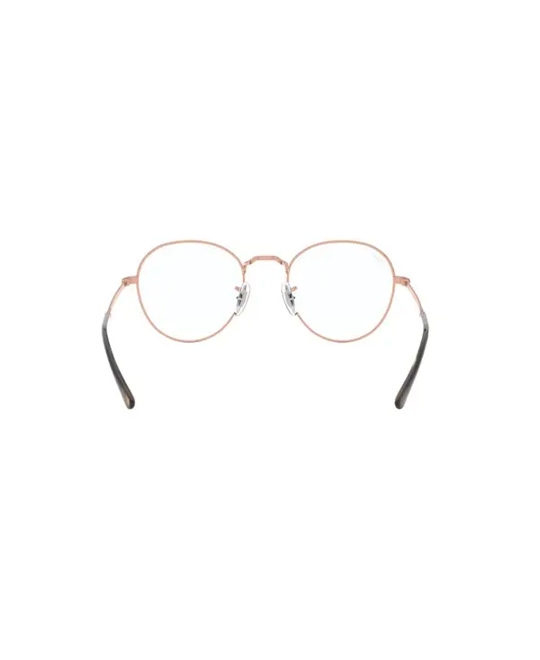Ray-ban Round Metal Eyeglasses - Copper