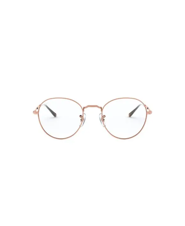 Ray-ban Round Metal Eyeglasses - Copper