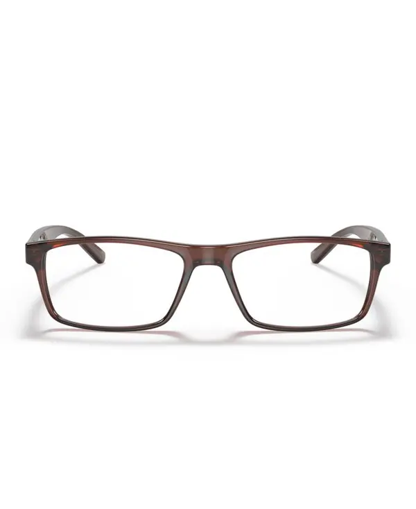 SFEROFLEX Rectangular Full Rim Eyeglasses - Brown