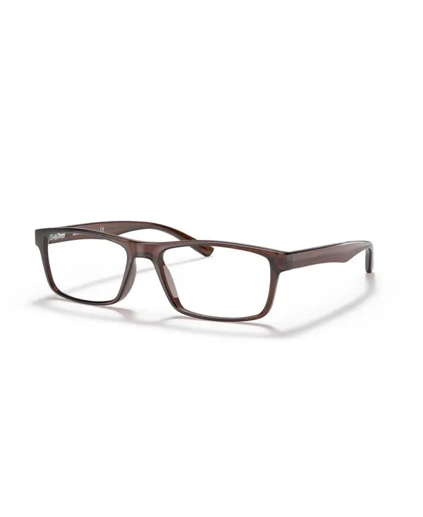 SFEROFLEX Rectangular Full Rim Eyeglasses - Brown