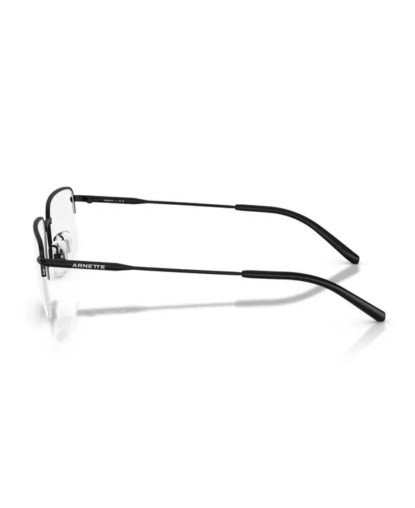 ARNETTE Rectangle Half Rim Eyeglasses - Matte Black